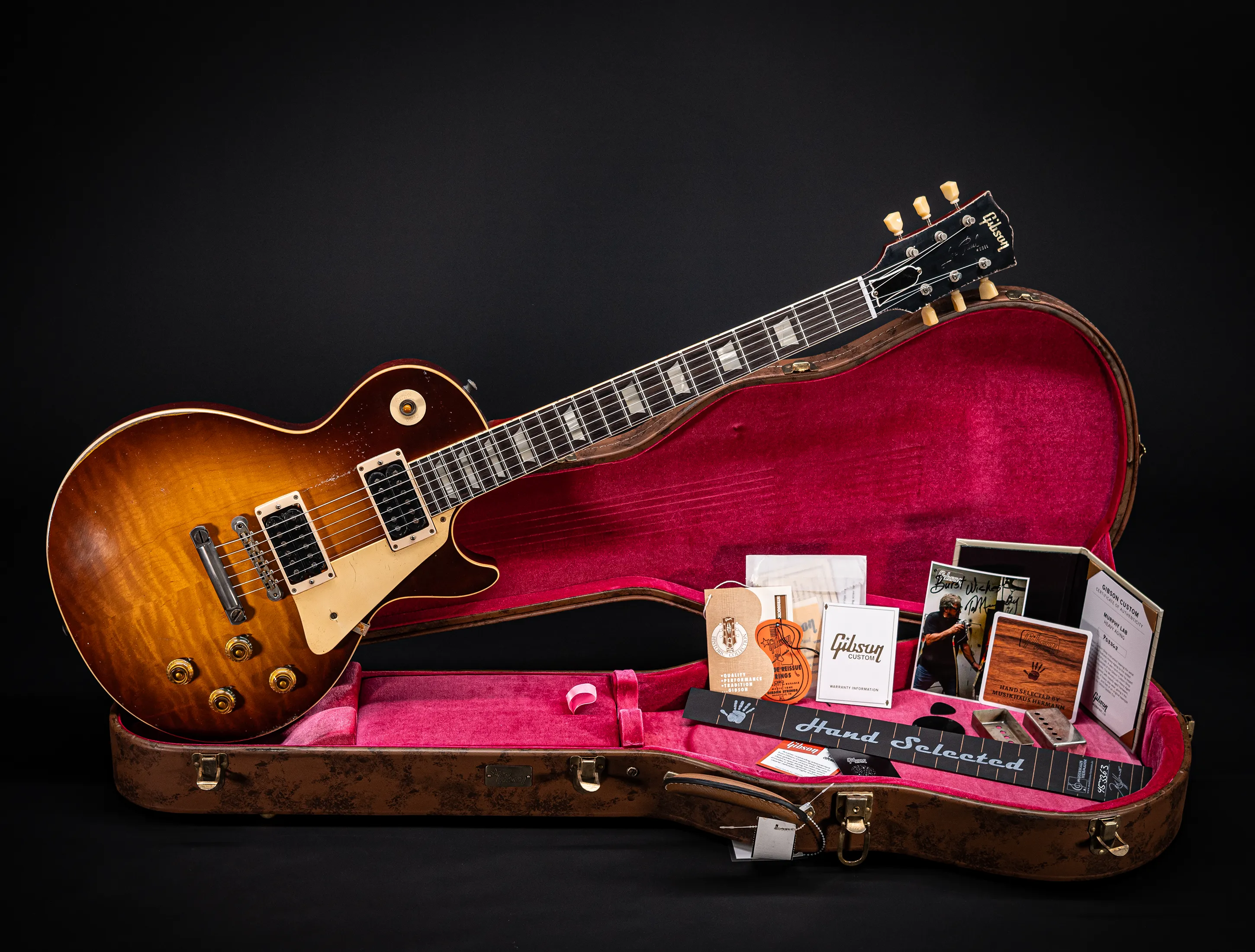 Gibson Les Paul 1959 Reissue Murphy Lab Heavy Aged Heroes Greatest Hits