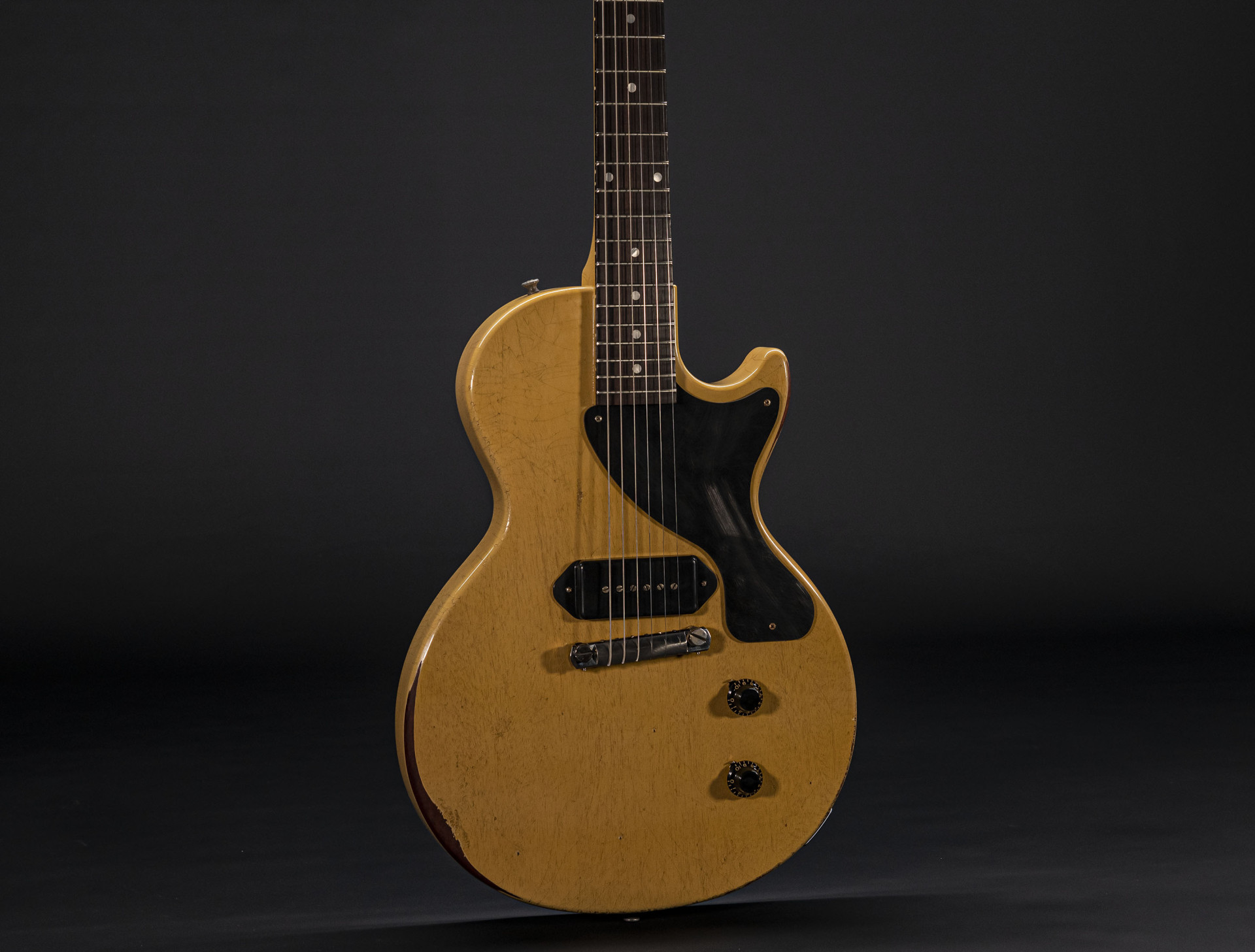 Gibson Les Paul Junior 1957 Single Cut TV Yellow Murphy Lab Heavy Aged