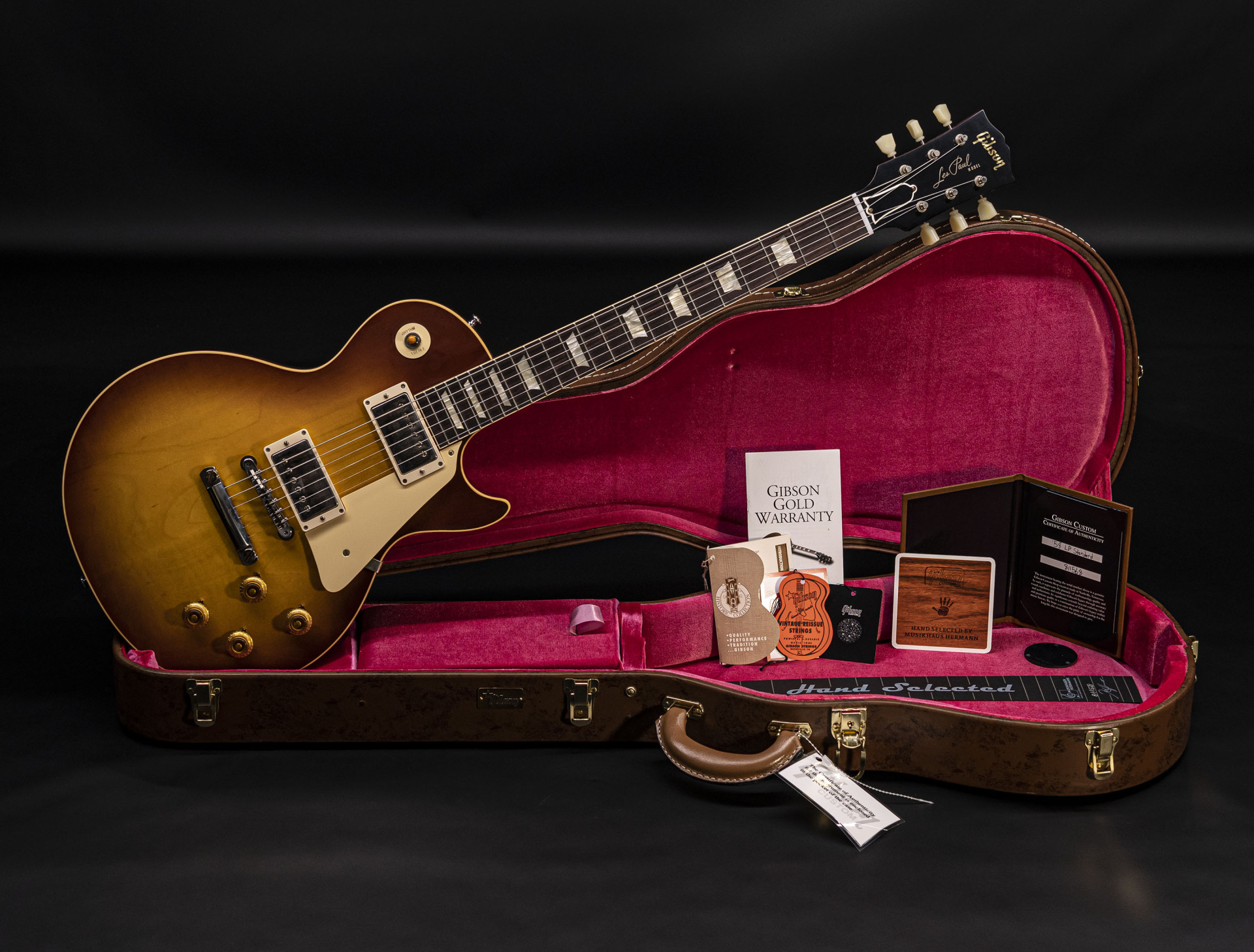 Gibson 1958 Les Paul Standard Reissue VOS Iced Tea Burst