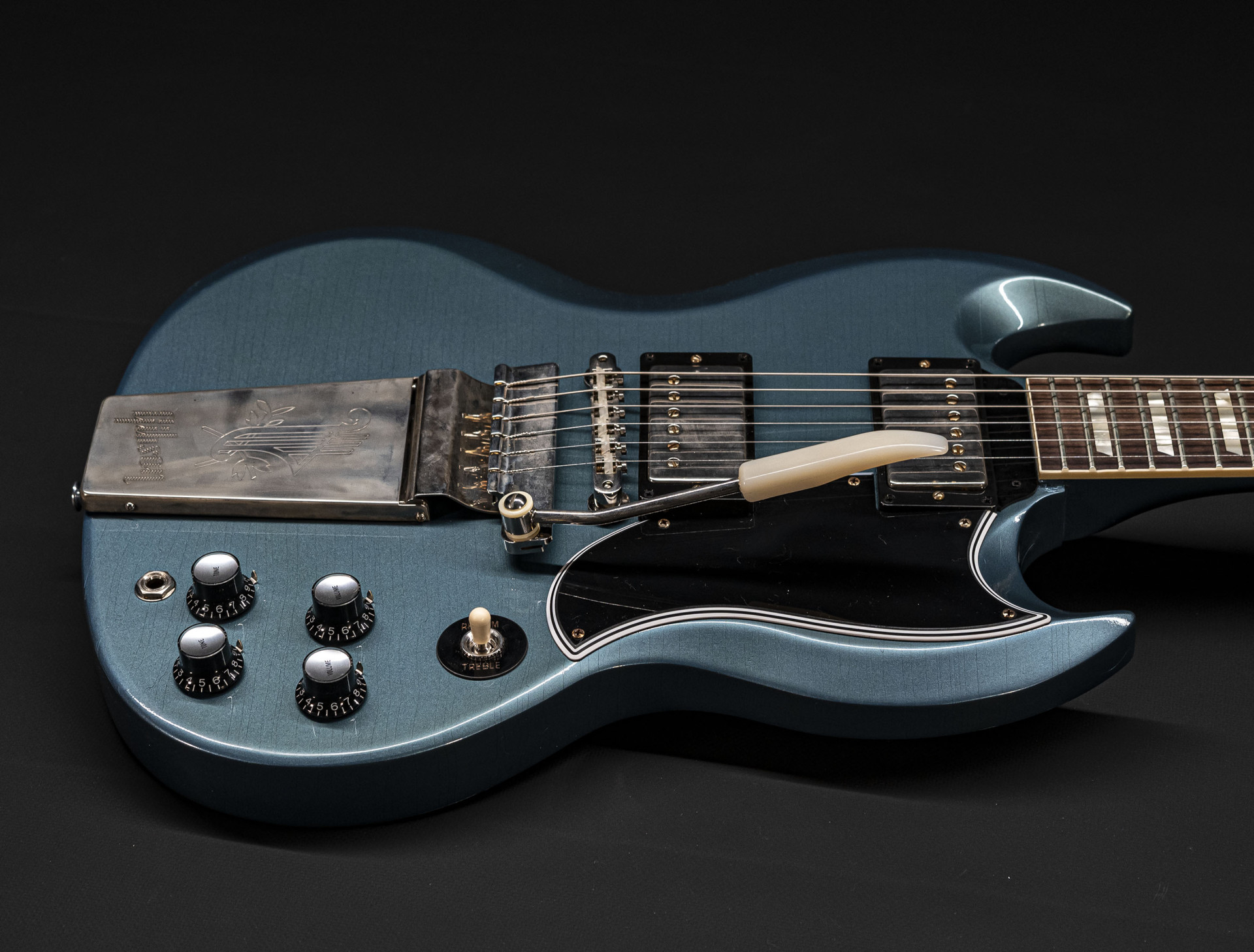 Gibson SG 1964 Standard Murphy Lab Ultra Light Aged Pelham Blue