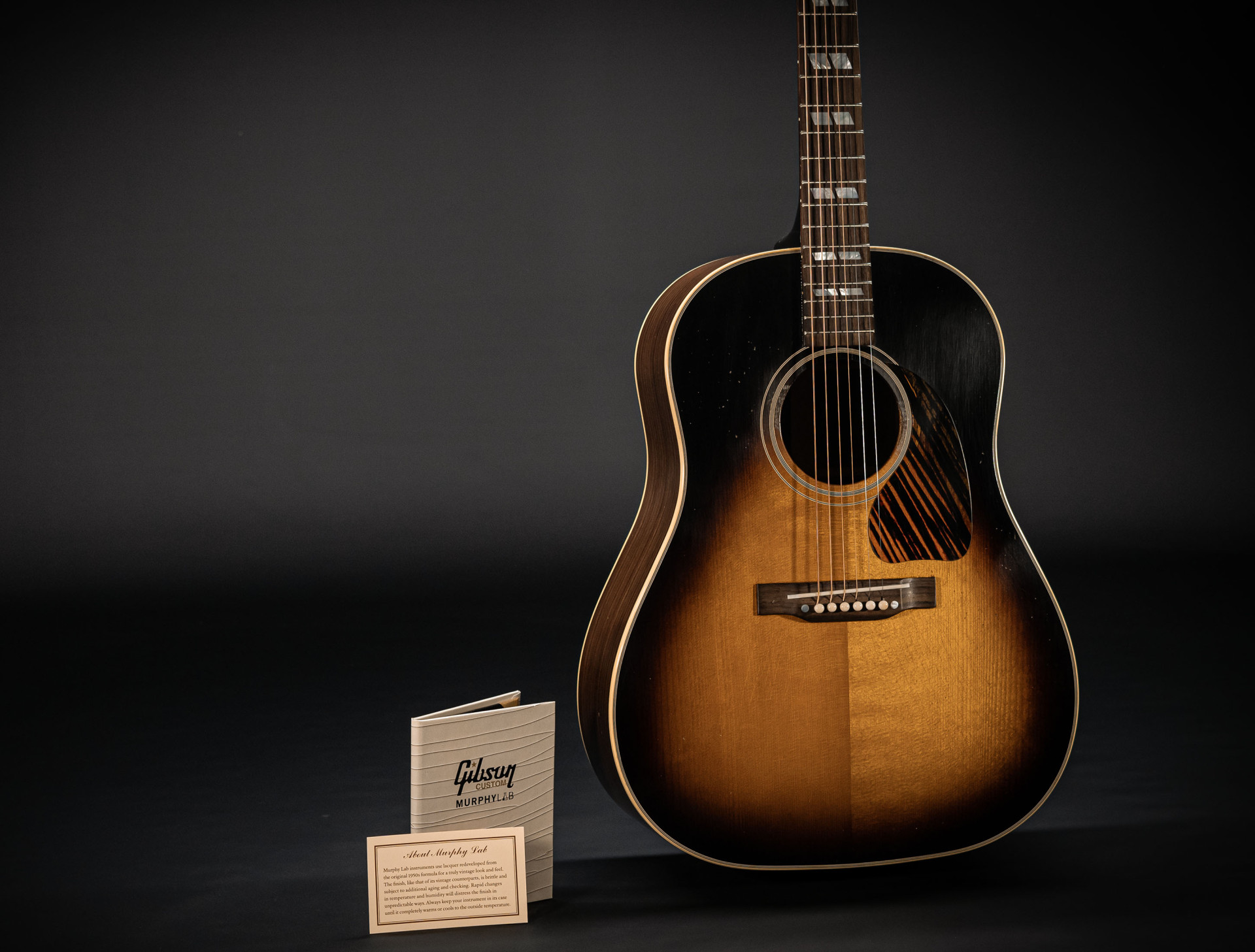 Gibson Southern Jumbo 1942 Banner Vintage Sunburst Murphy Lab Light Aged