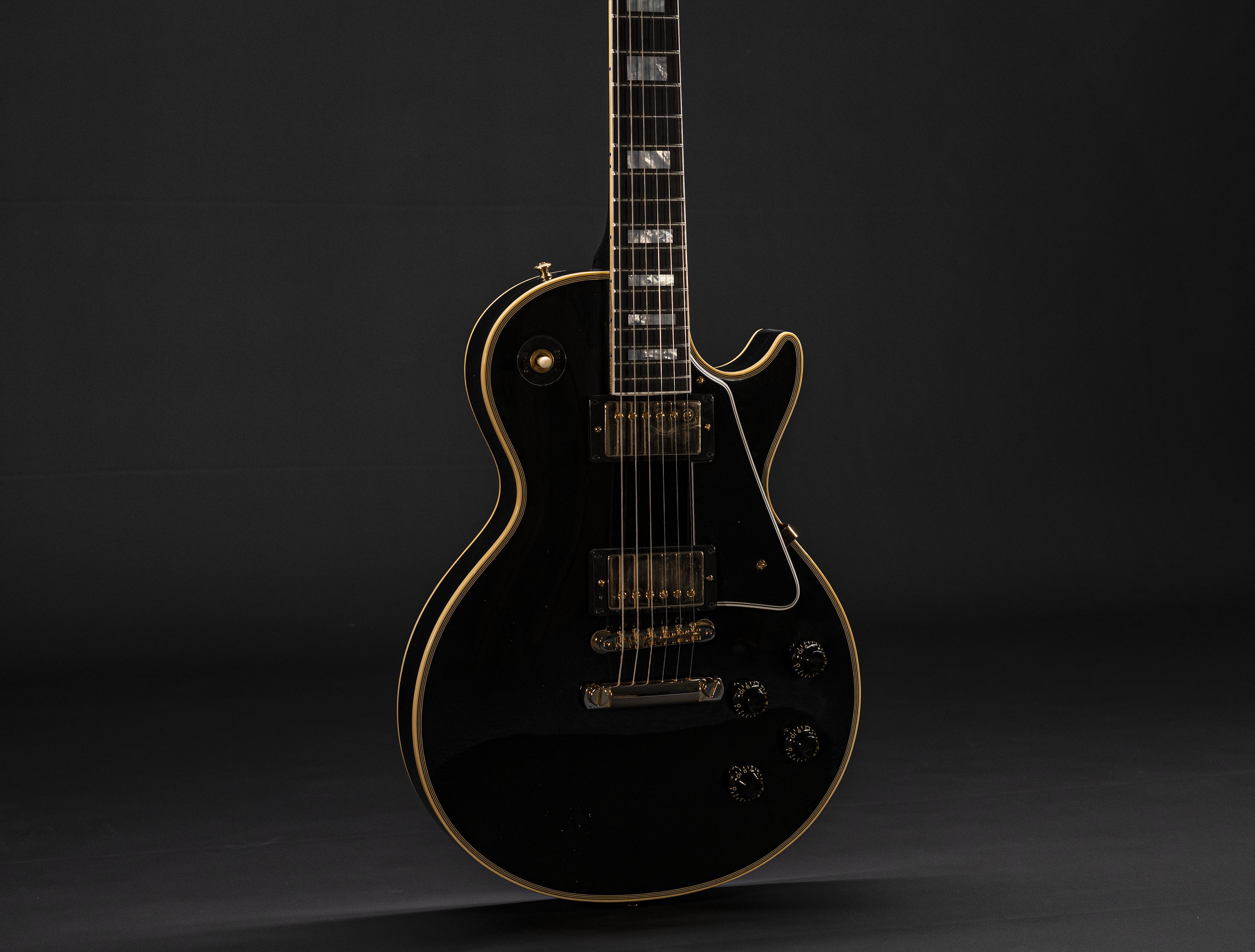 Gibson 1957 Les Paul Custom Reissue Murphy Lab Ultra Light Aged Ebony