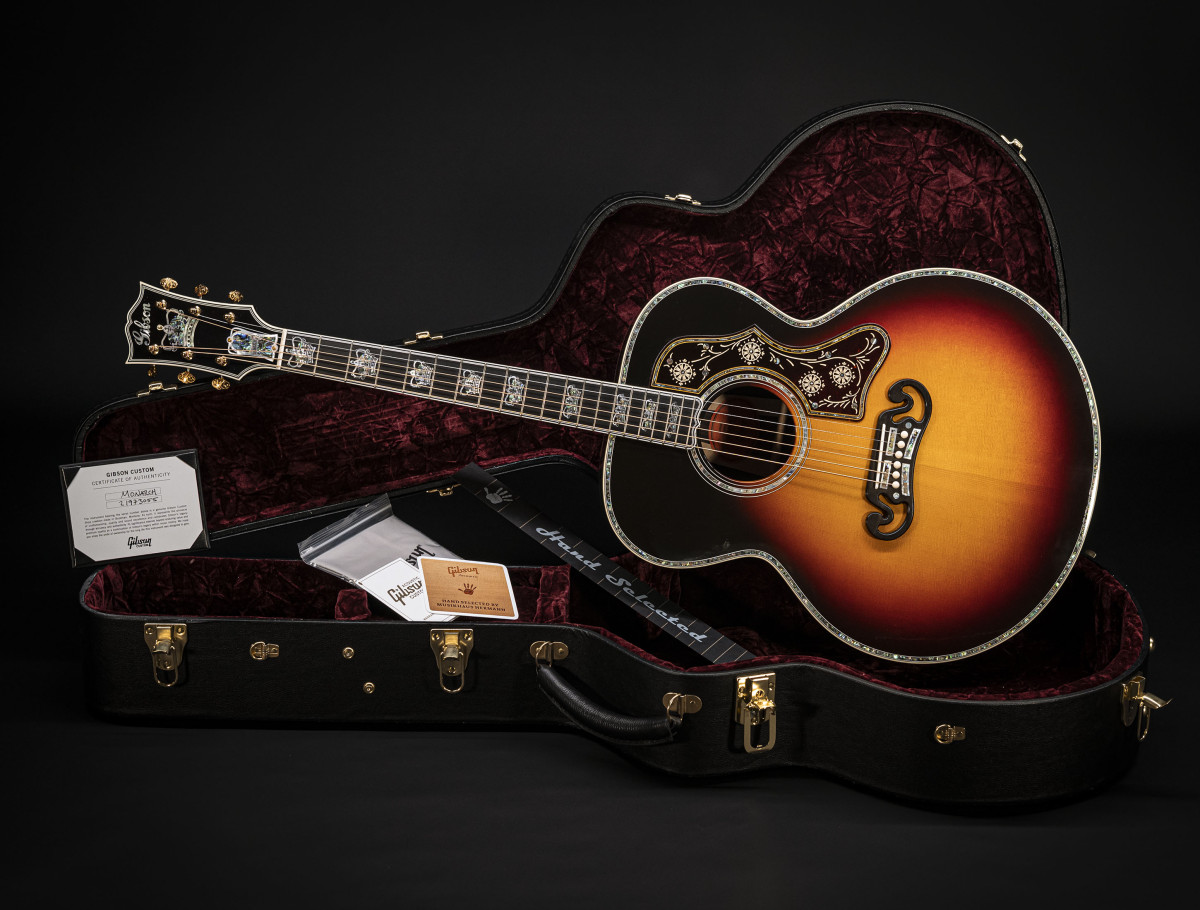 Gibson SJ-200 Monarch Mastershop Rosewood Triple Sunburst