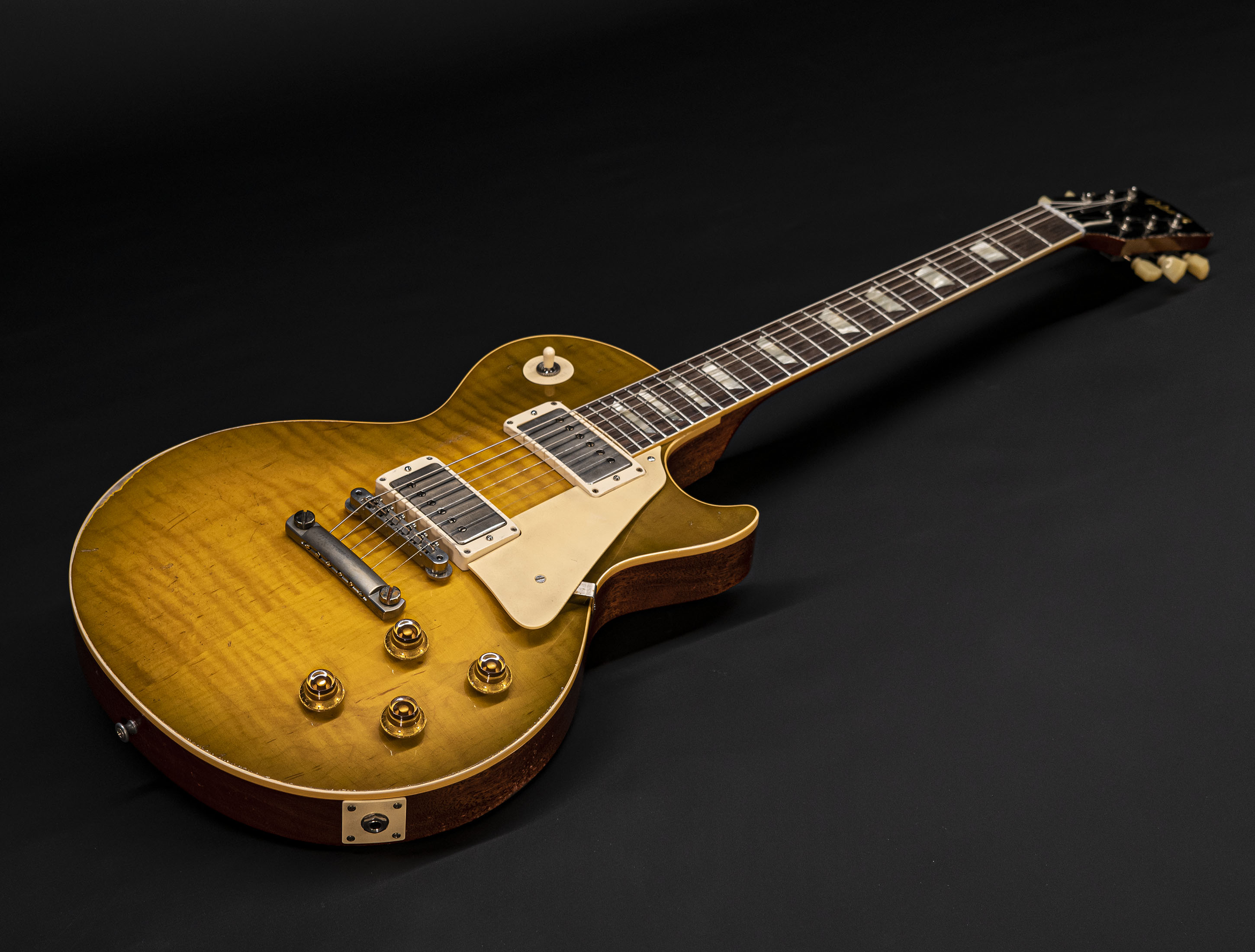 Gibson Les Paul 1959 Reissue Murphy Lab Heavy Aged Green Lemon Fade