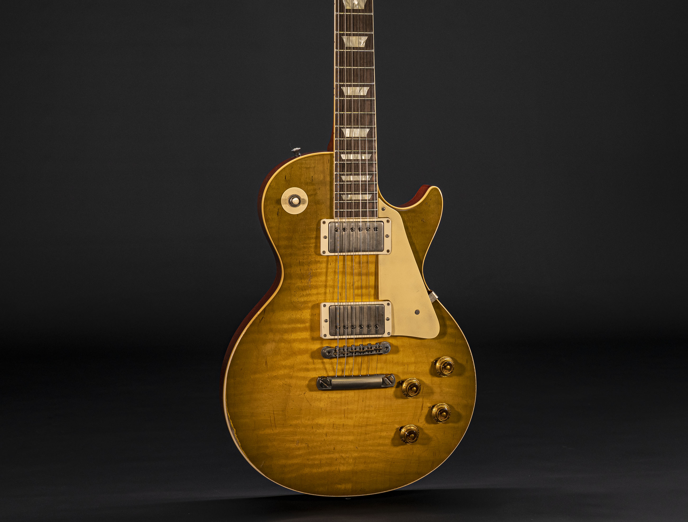 Gibson Les Paul 1959 Reissue Murphy Lab Heavy Aged Green Lemon Fade